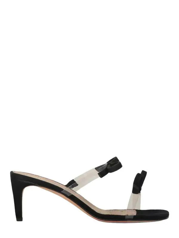 Red Valentino Bow-detail Strap Sandals - Black