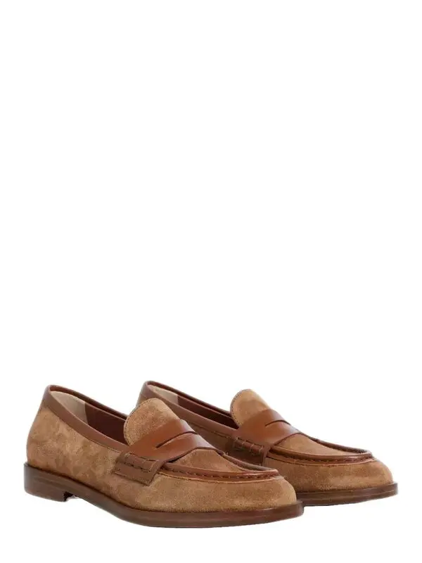 Roberto Festa Idrea Suede Loafers - Brown