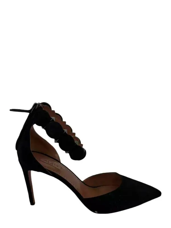 Alaïa La Bombe" Studded Stiletto Sandals - Black