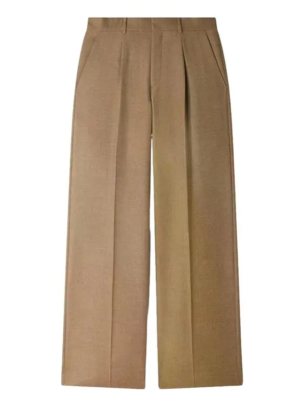 Sandro Pleated Detail Trousers - Neutrals