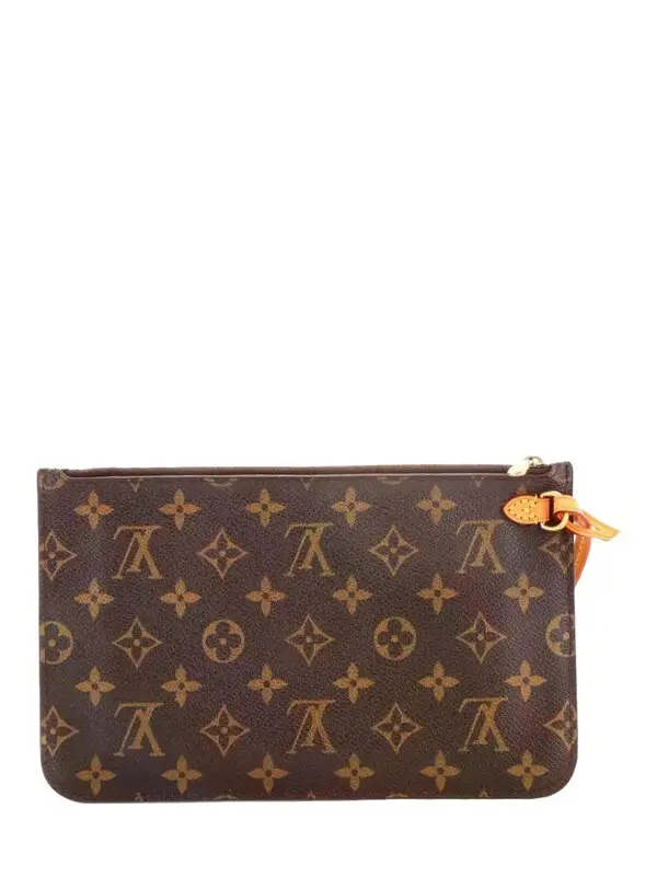 LOUIS VUITTON Monogram Canvas Pouch - Brown