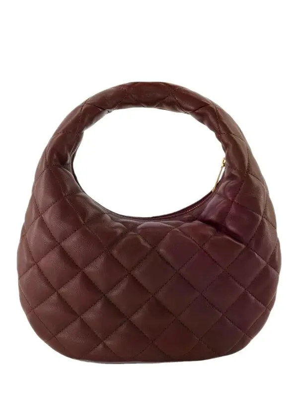 Saint Laurent Icarino Bag In Quilted Nappa - Red