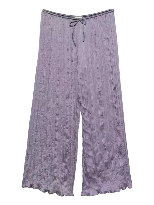 Posse Esme Drawstring-waist Trousers - Purple