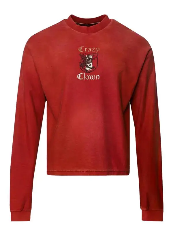 CRAZY CLOWN L.A. Palais Royal Assemblage T-shirt - Red