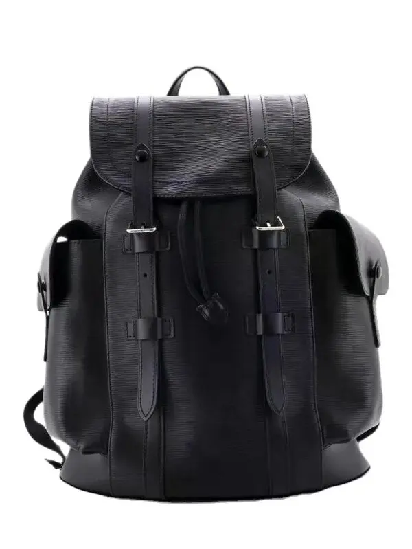 LOUIS VUITTON Christopher Epi Leather Pm Backpack - Black