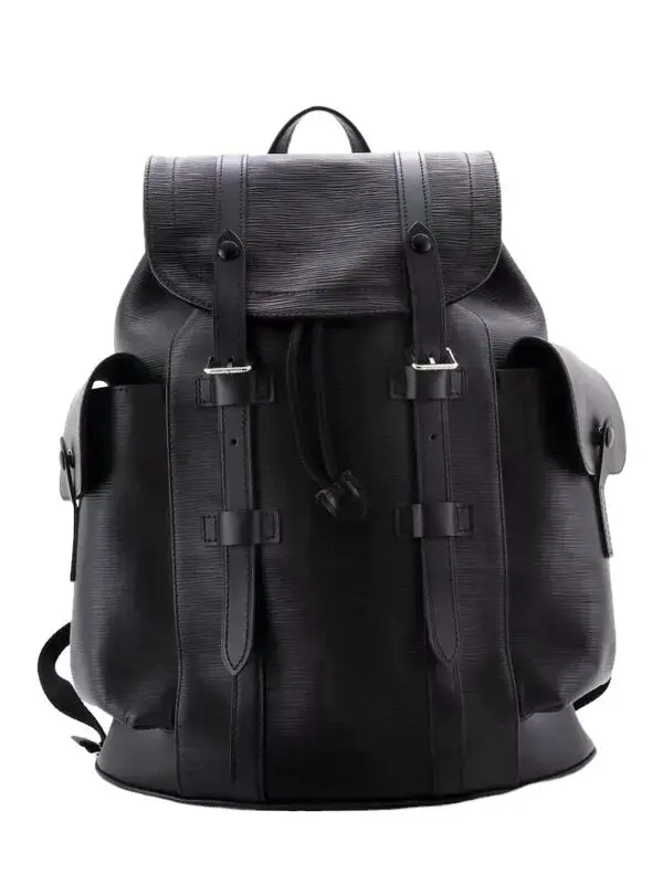 LOUIS VUITTON Christopher Epi Leather Pm Backpack - Black
