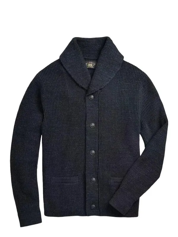 Ralph Lauren Shawl-collar Cotton Cardigan - Blue