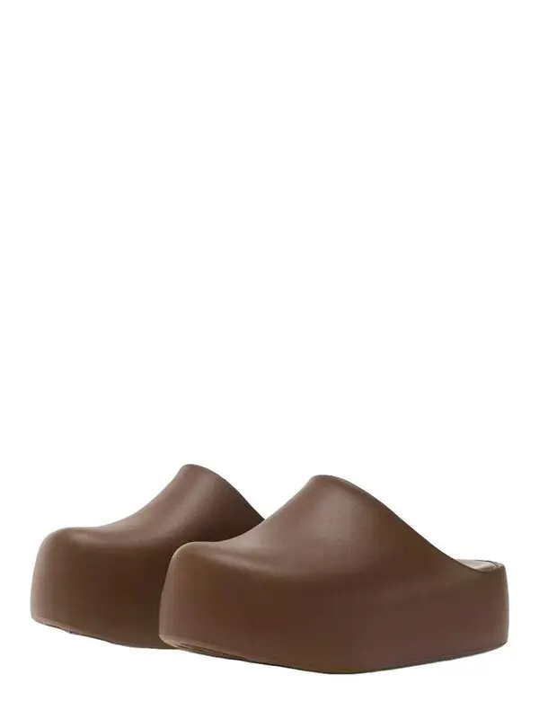 Melissa Free Platform Clogs - Brown