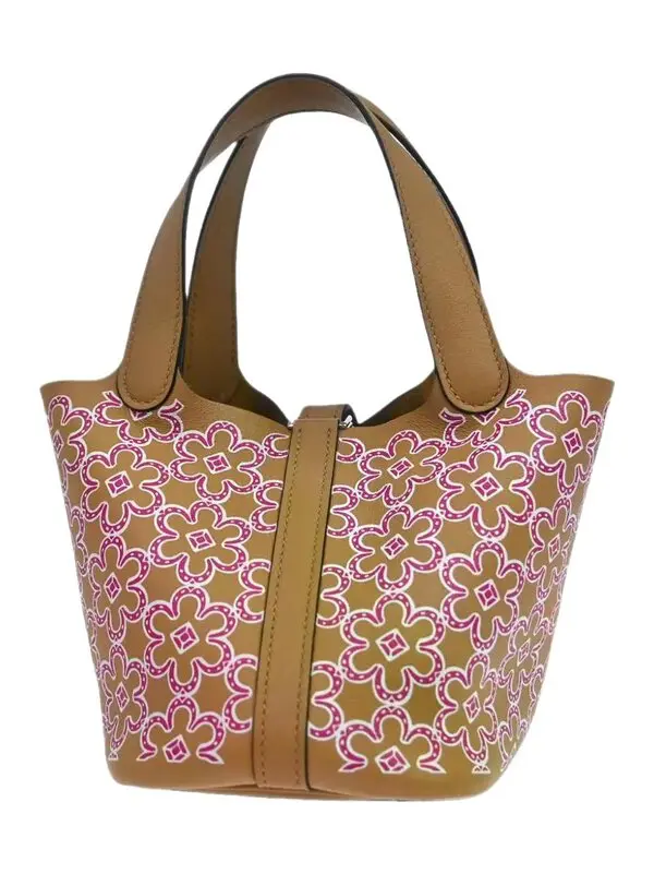 Hermès 2023 Picotin Lucky Daisy Handbag - Neutrals