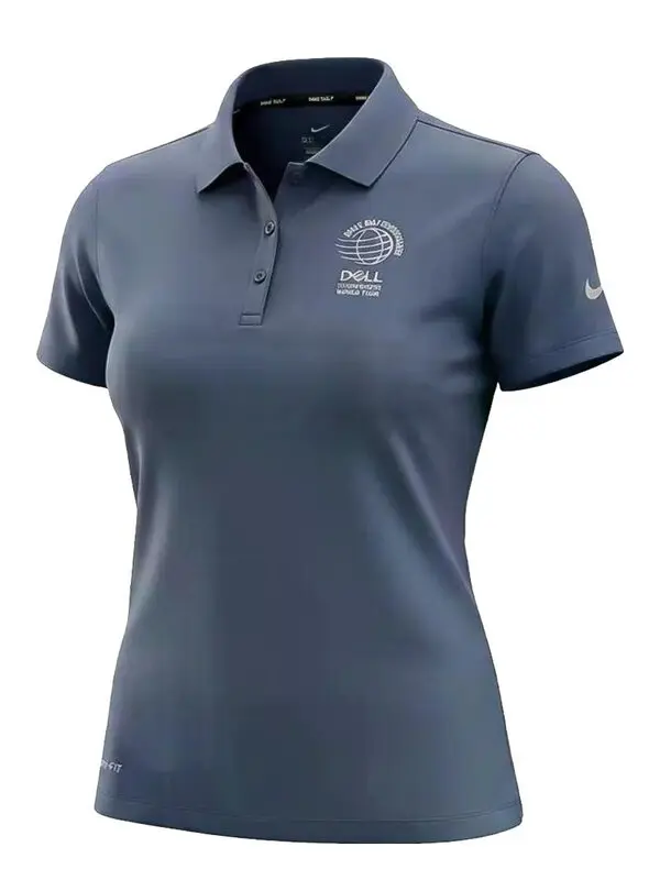 Nike World Golf Championships Dell Polo Shirt - Blue