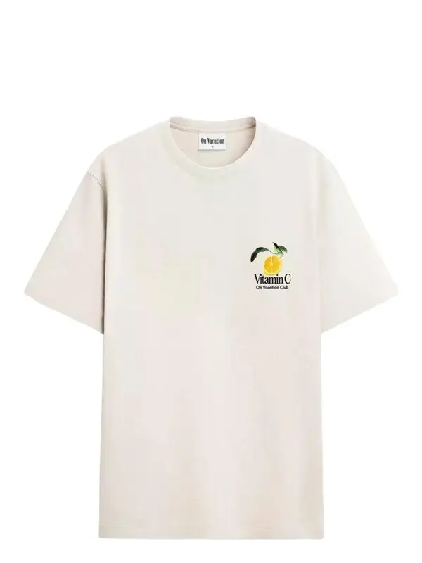 VACATION Vitamin C Graphic Print T-shirt - Neutrals
