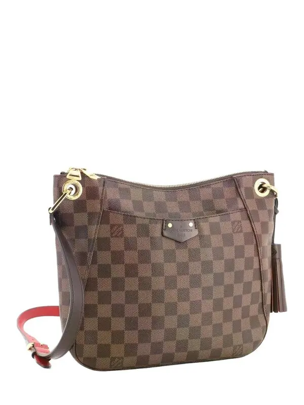 LOUIS VUITTON South Bank Besace Damier Crossbody Bag - Brown