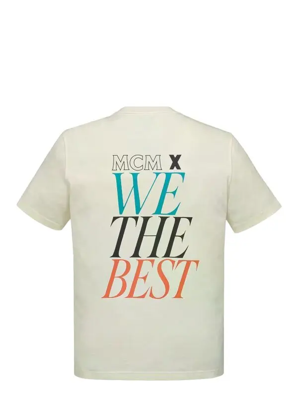 Mcm We The Best Logo-print T-shirt - White