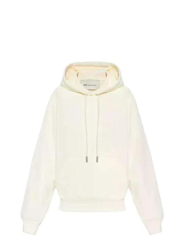 AMI Paris De Coeur Hoodie - Neutrals
