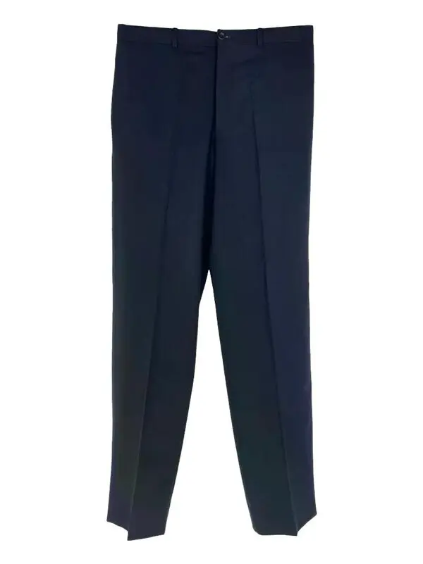 Giorgio Armani Straight-leg Trousers - Blue