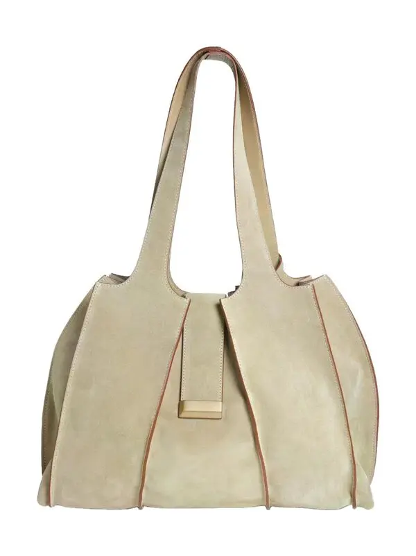 Roberto Festa Eloise Suede Tote Bag - Neutrals