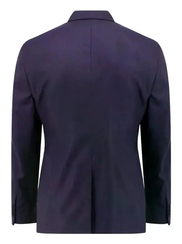 Tagliatore Satin-lapel Suit - Purple