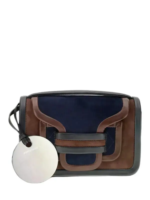 Pierre Hardy Alpha Leather Shoulder Bag - Brown