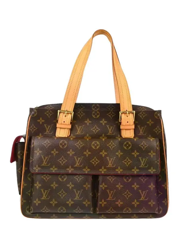 LOUIS VUITTON 2003 Multipli Cite Monogram Canvas Tote Bag - Brown