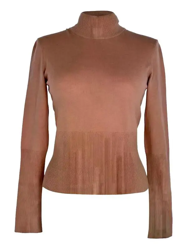 Alaïa Turtleneck Sweater - Pink
