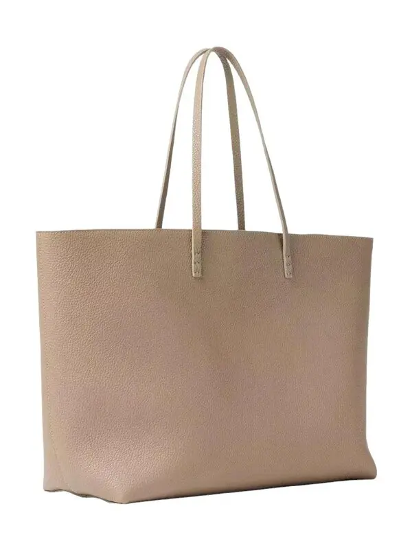 Fendi Medium Roll Bag In Cuoio Romano Calfskin Leather - Neutrals