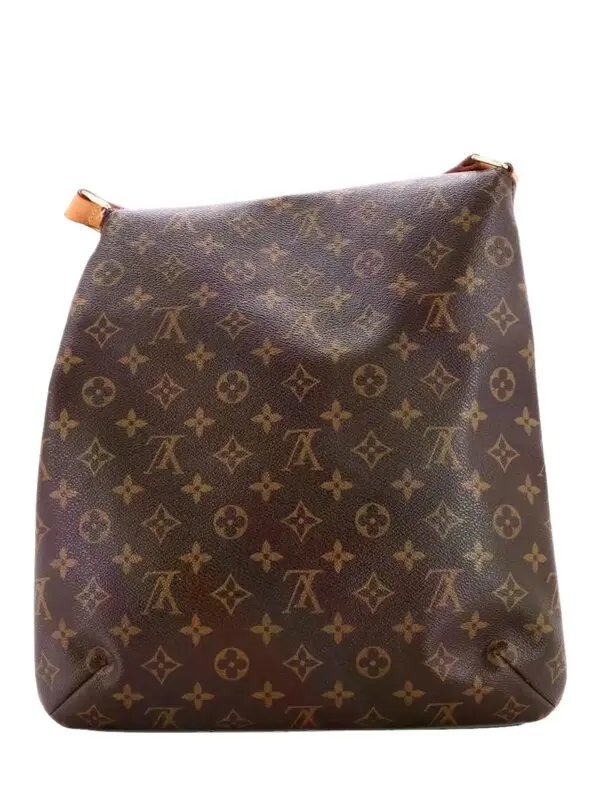 LOUIS VUITTON Musette Salsa Handbag Monogram Canvas Gm Crossbody Bag - Brown