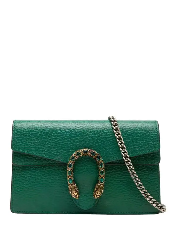 Gucci 2000-2015 Mini Calfskin Dionysus Crossbody Bag - Green