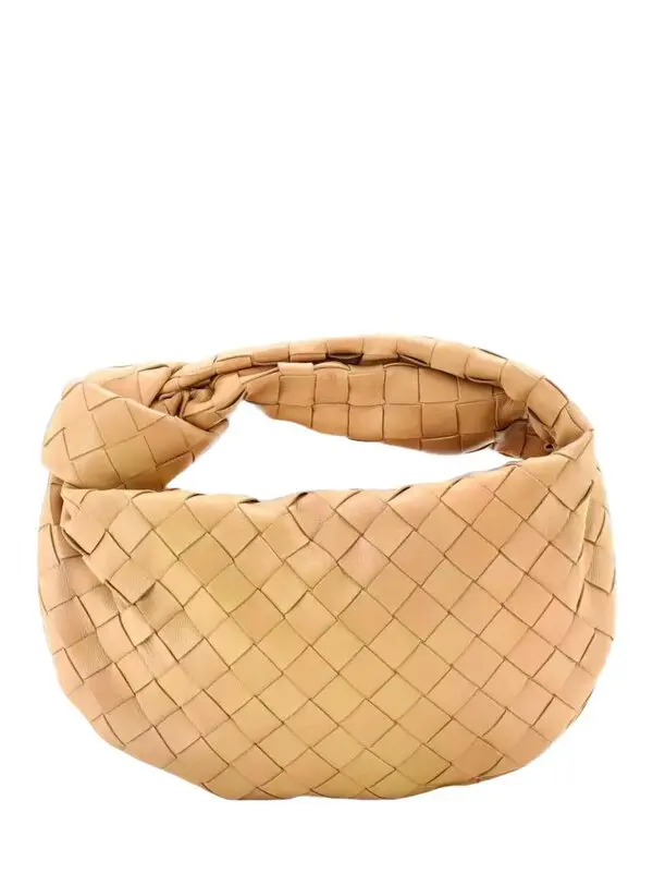 Bottega Veneta Bv Jodie Intrecciato Nappa Mini Hobo Bag - Neutrals