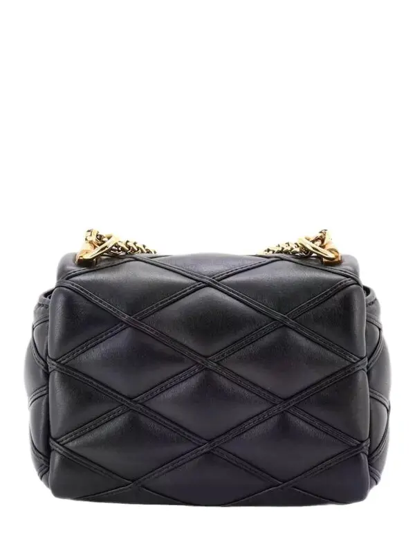LOUIS VUITTON Pico Go-14 Handbag Malletage Leather Crossbody Bag - Black