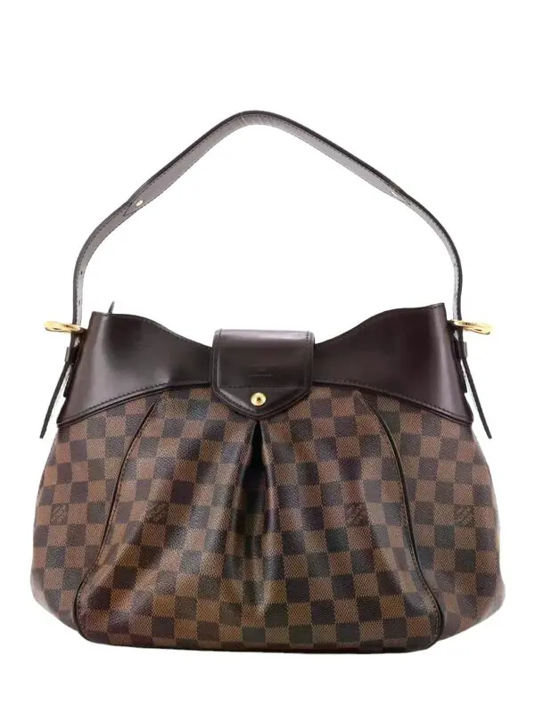 LOUIS VUITTON Damier Mm Hobo Bag - Brown