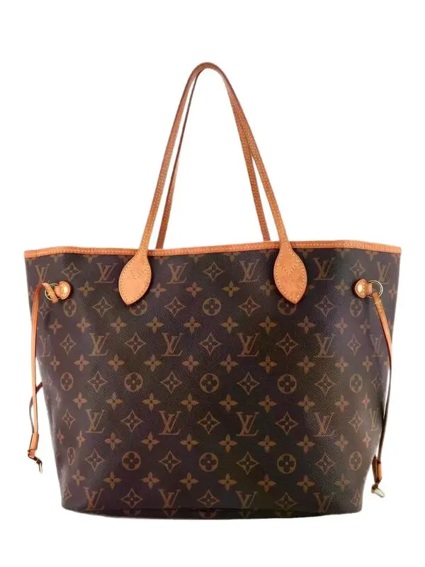 LOUIS VUITTON Monogram Canvas Tote Bag - Brown