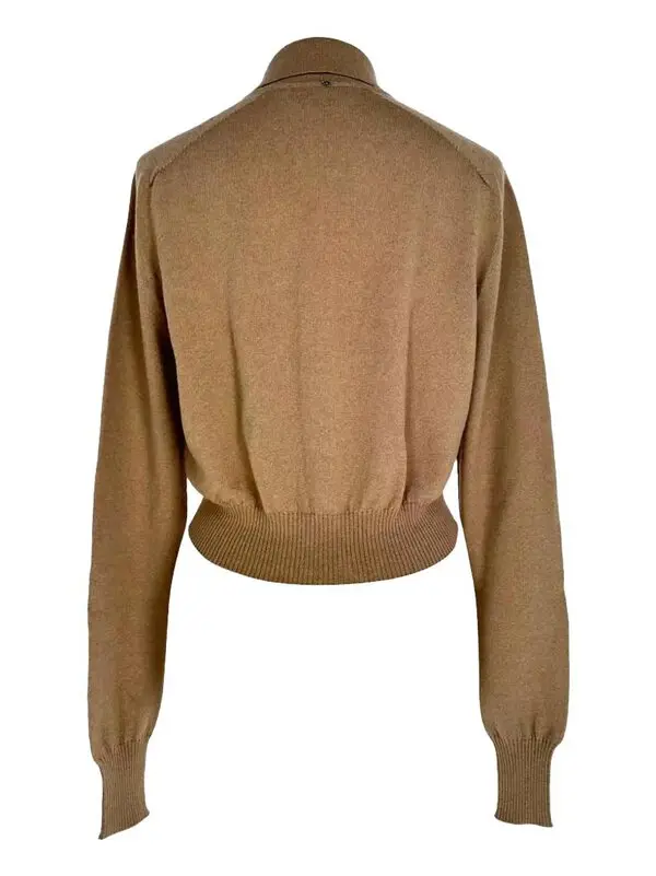 Sportmax Collared Button-front Cardigan - Brown