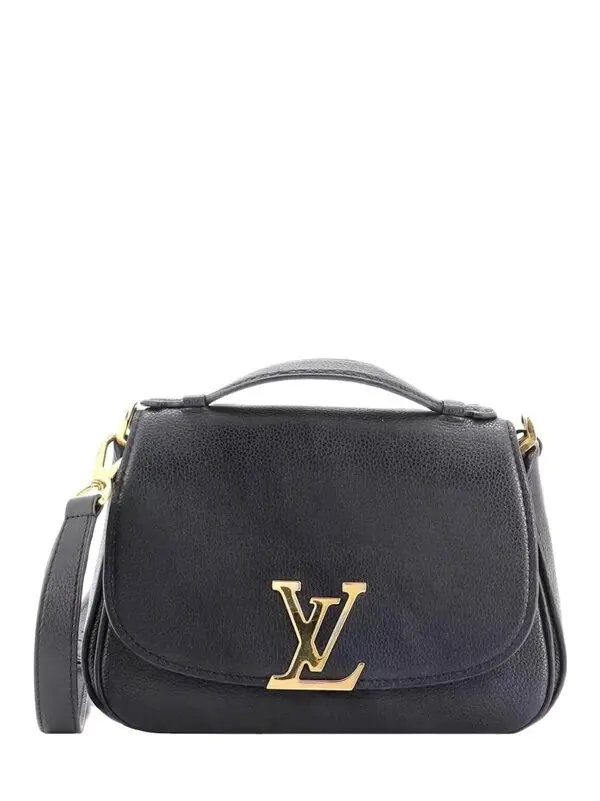 LOUIS VUITTON Vivienne Nm Handbag Leather Shoulder Bag - Black
