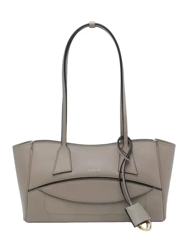 HIDESINS Premiere Leather Shoulder Bag - Neutrals