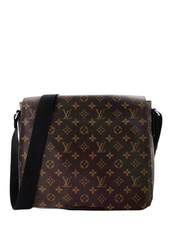 LOUIS VUITTON District Messenger Bag Macassar Monogram Canvas Mm Crossbody Bag - Brown