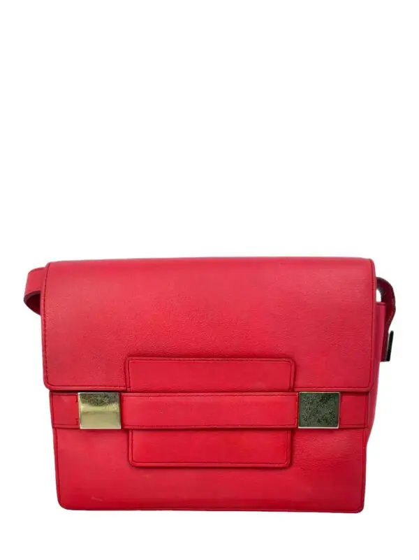 Delvaux Mini Madame Shoulder Bag - Red
