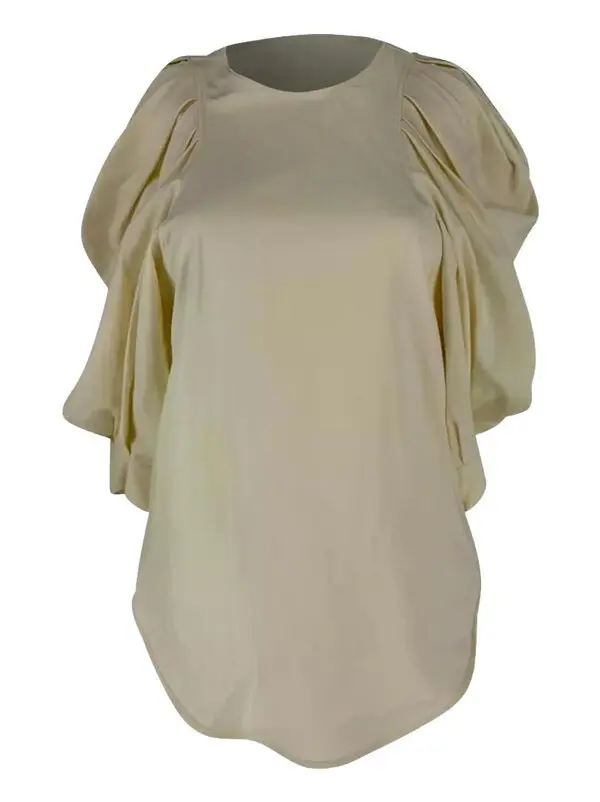 ISABEL MARANT VINTAGE Surya Puff-sleeve Blouse - White