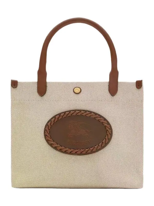 Burberry Mini Clovelly Tote - Neutrals