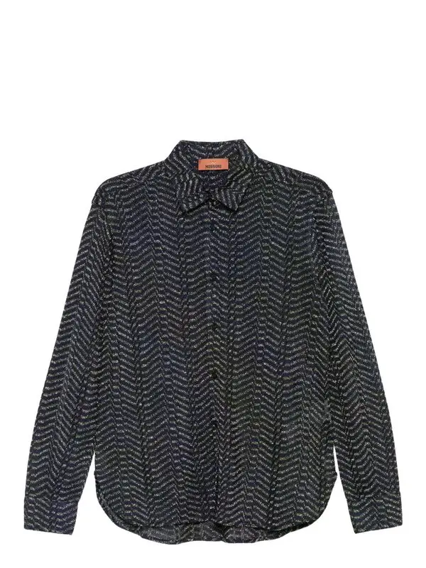 Missoni Long-sleeve Shirt - Blue