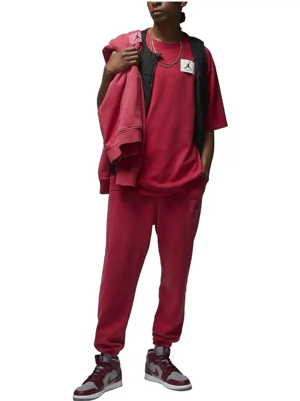 JORDAN Flight Essentials Oversized Tee 'cardinal - Red