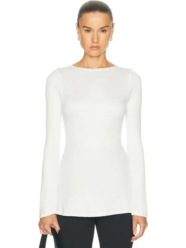 THE PARK Evelyn Top - Blanc