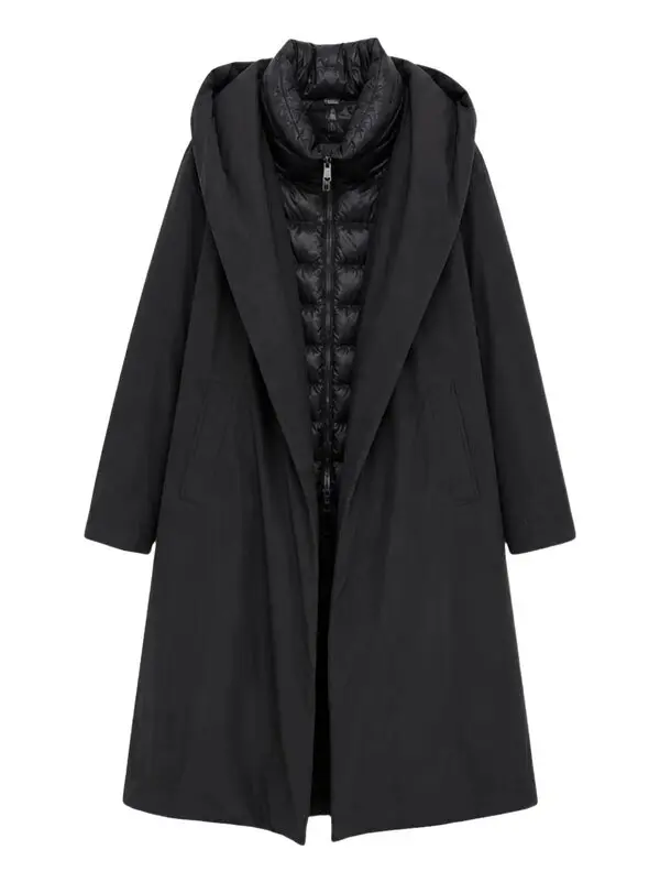 Herno Long Puffer Coat - Black