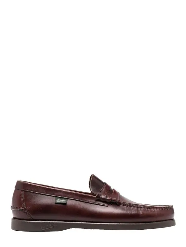 Paraboot Leather Penny Loafers - Brown