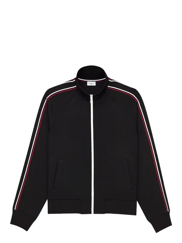 Saint Laurent Cassandre Track Jacket - Black