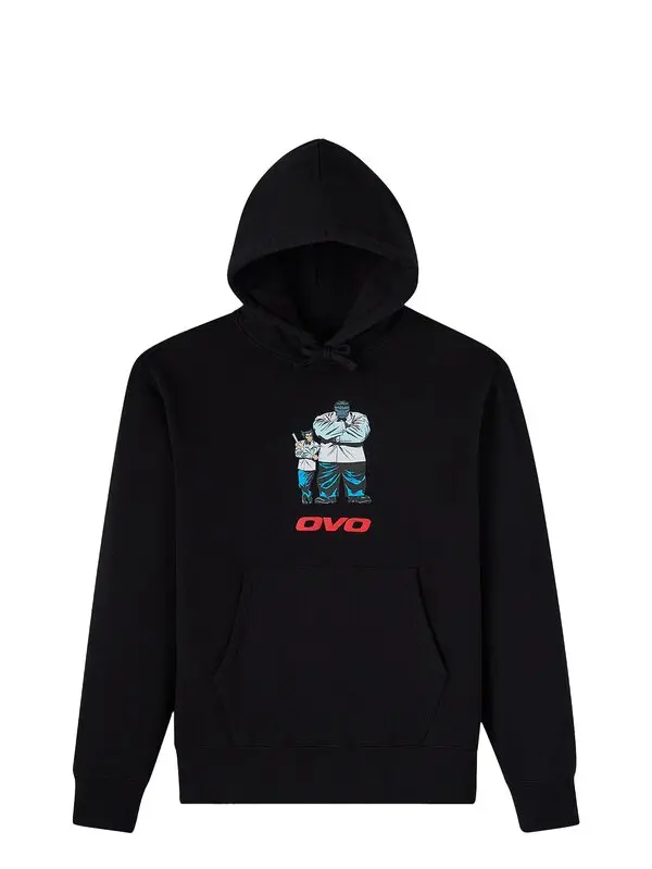 OVO X Marvel Mr. Fix It Hoodie - Black