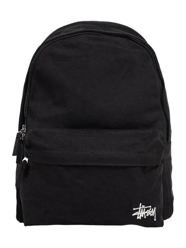 StÜssy Canvas Backpack - Black