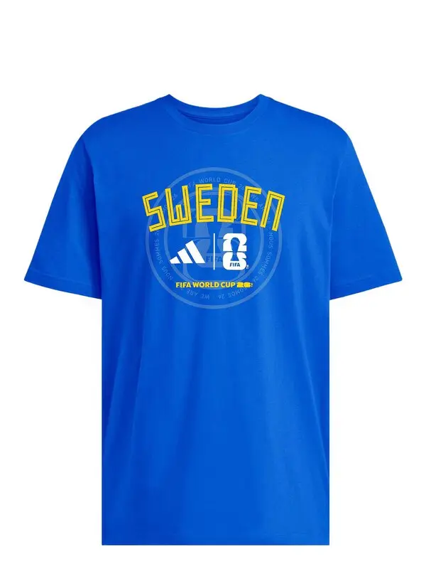 Adidas Fifa World Cup 26 Qualifier T-shirt Sweden - Blue