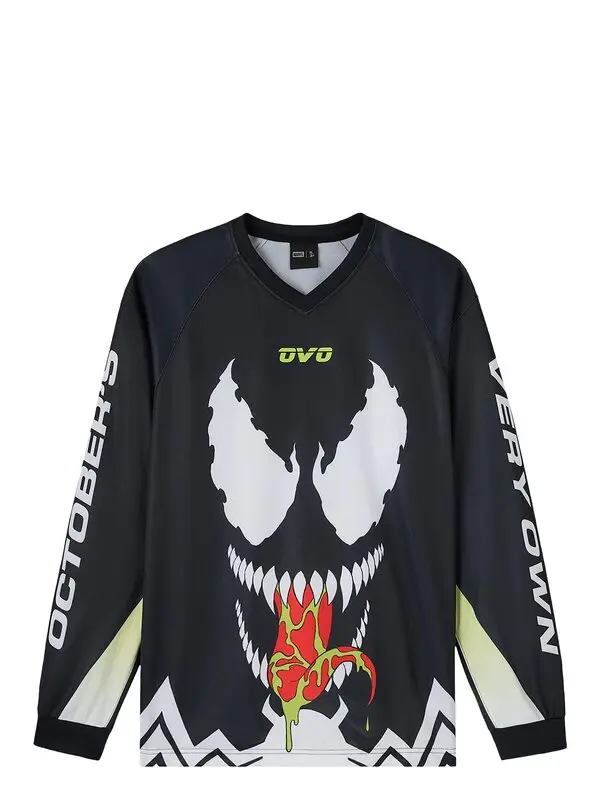 OVO X Marvel Venom Snocross Jersey - Black