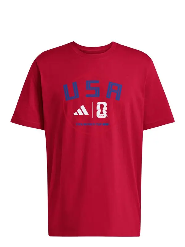 Adidas Fifa World Cup 2026 Qualifier T-shirt - Red