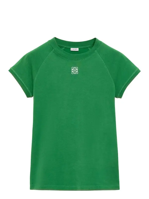 Loewe Anagram Logo T-shirt - Green